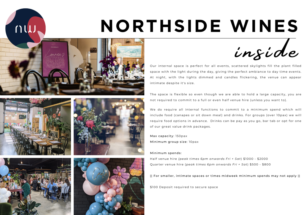 Large Large Format Functions - Northside-Wines